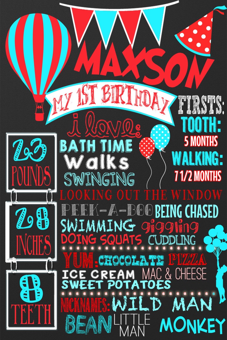 Red Teal Birthday Party Red Birthday Decor Red and Turquoise | Etsy