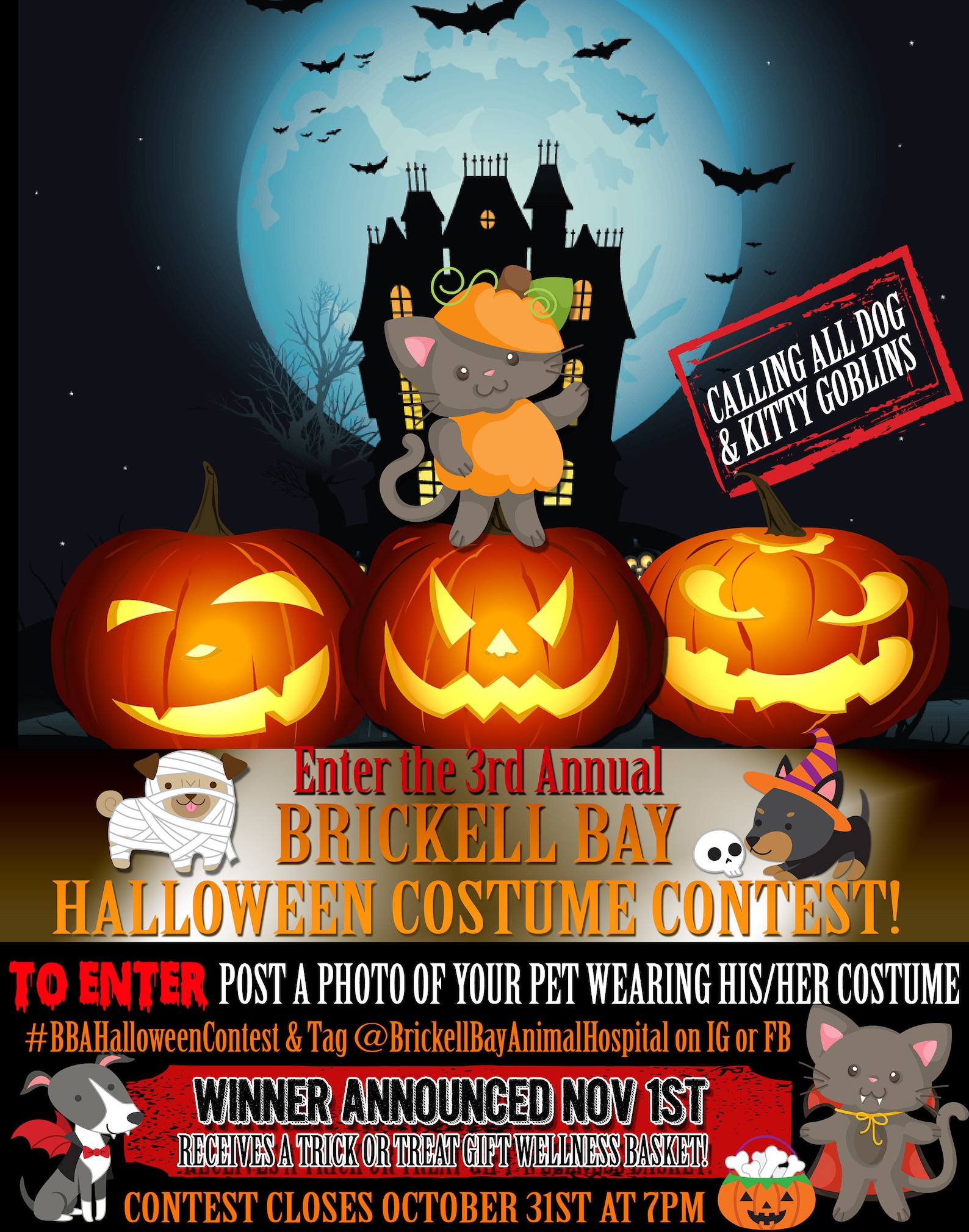 Pet Costume Contests, Pet Halloween Party Invitations, Pet Halloween ...