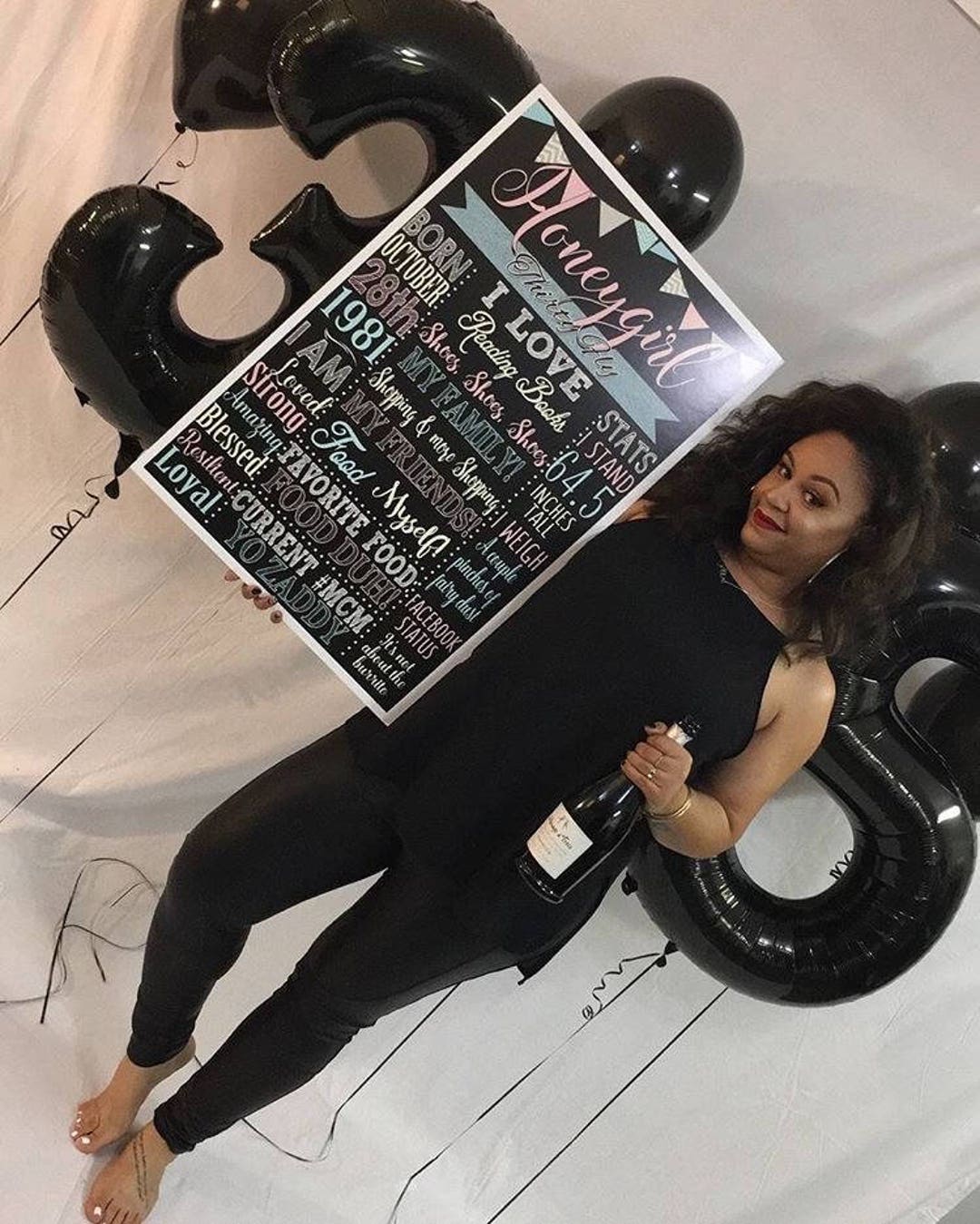 Adult Birthday Chalkboard Style Sign, Adult Smash Cake Sign, Gift for ...