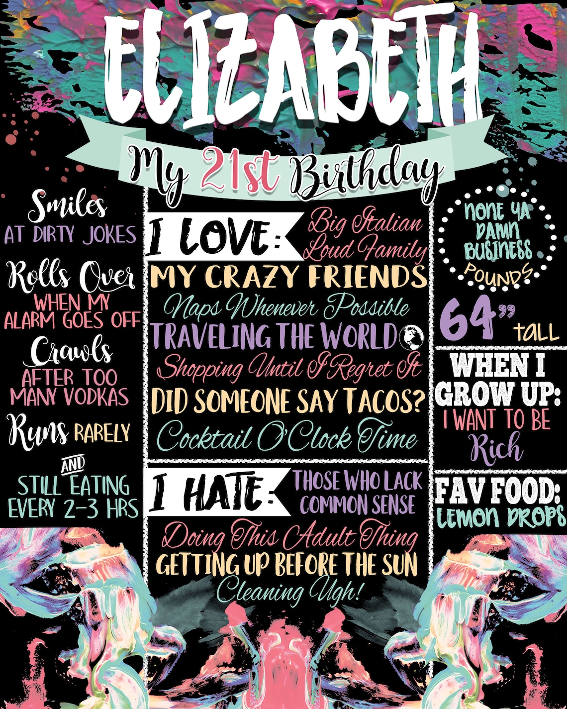 Smash Cake Sign for Her Funny Cake Smash Sign for Women - Etsy