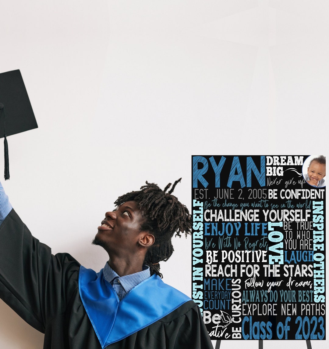 Boy Graduation Gift, Unique Graduation Gift for Son, Guys Grad Party ...