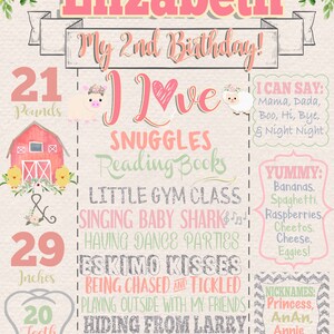 Rustic Farm Birthday Party Theme Girls Farm Birthday Party - Etsy
