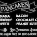 Bakery Sign, Custom Bakery Price Sign, Pancake Sign, Pancake Pricing ...