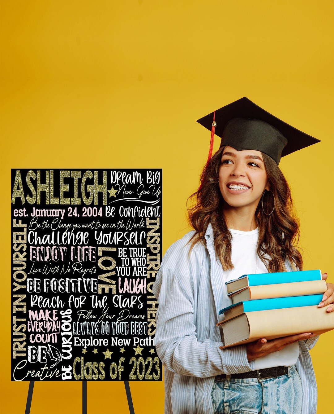 Class of 2023 Signs Inspirational Graduation Gifts for Her - Etsy