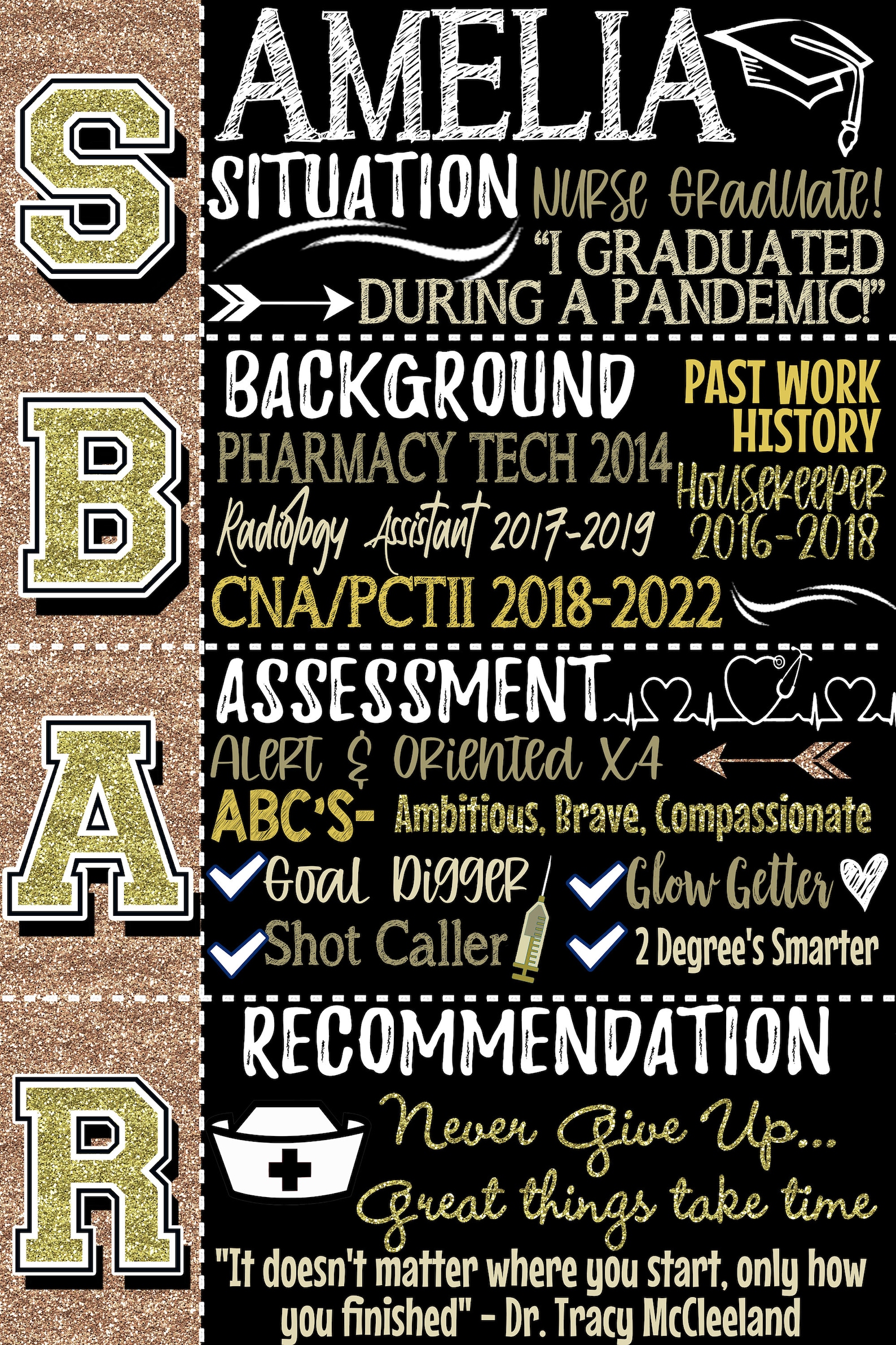 SBAR Sign for Nursing Student Gifts and Graduation Decor, Nurse ...