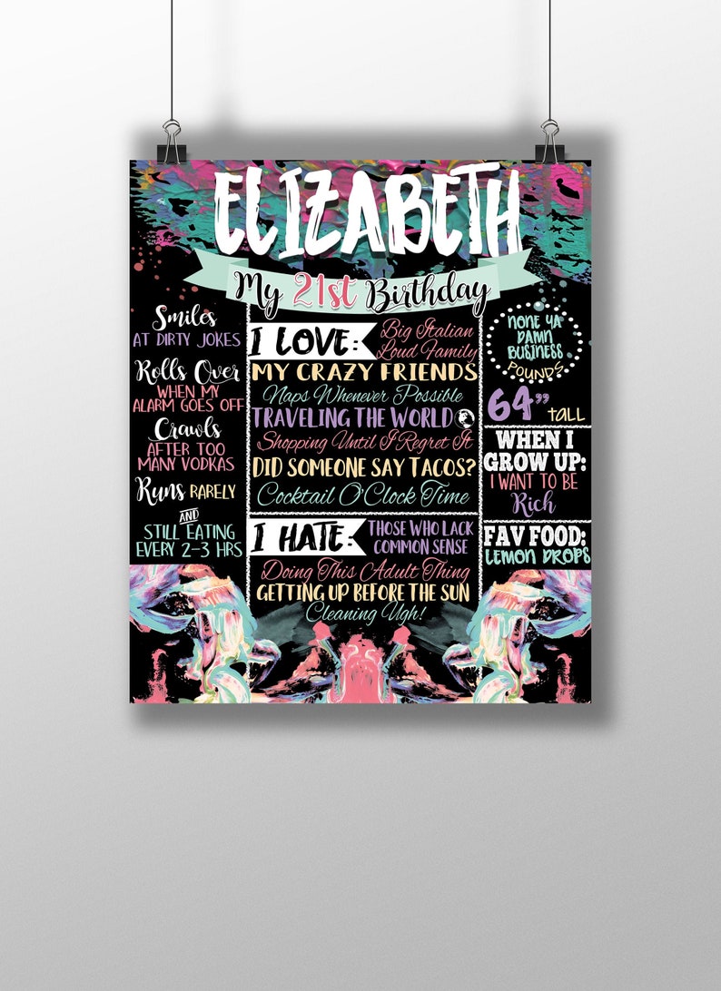 Smash Cake Sign for Women, Girls Cake Smash Sign, Adult Birthday Board ...