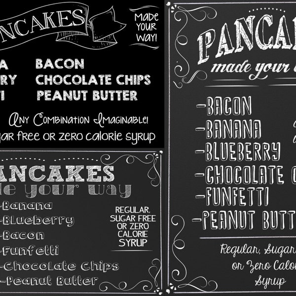 Bakery Chalkboard - Etsy