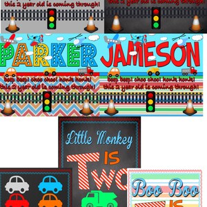 Huge Transportation Party Package, Custom Planes Trains and Automobile ...