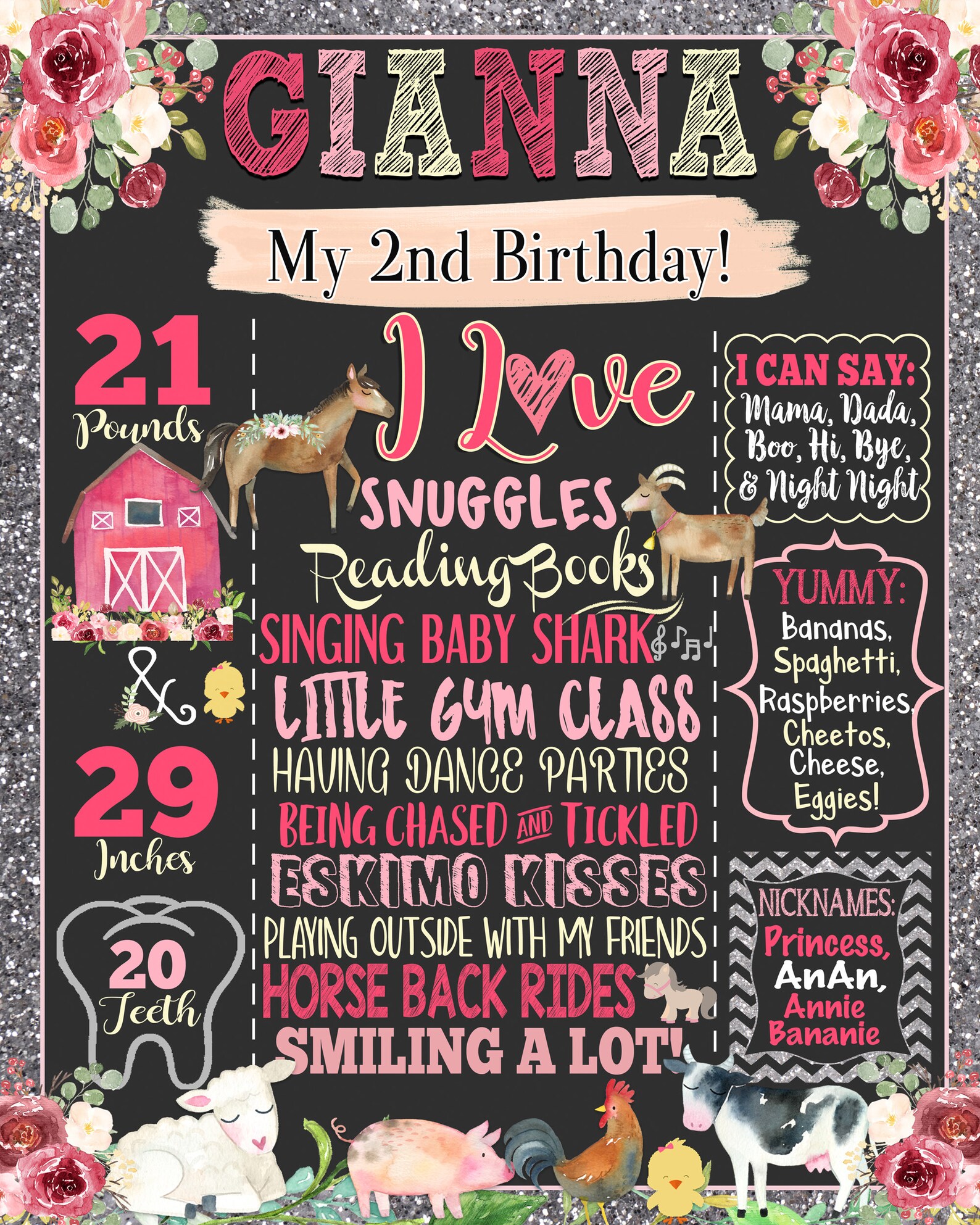 Rustic Farm Birthday Party Theme Girls Farm Birthday Party | Etsy