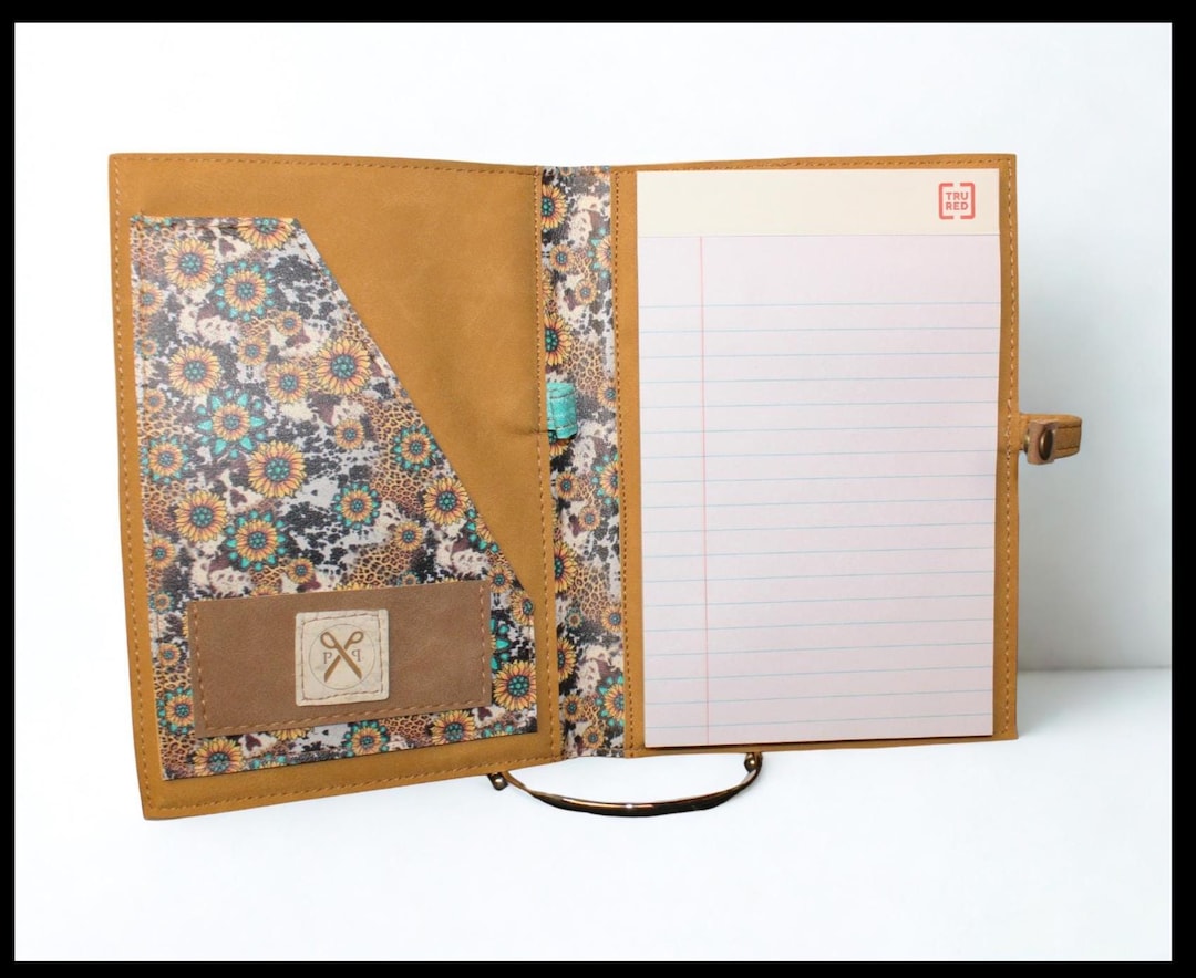 Reusable Notebook Cover | Jr. Legal Pad Cover | Server Book | Note Pad ...