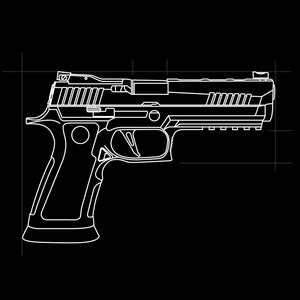 Highly Detailed P320 XFIVE LEGION Vector - Etsy