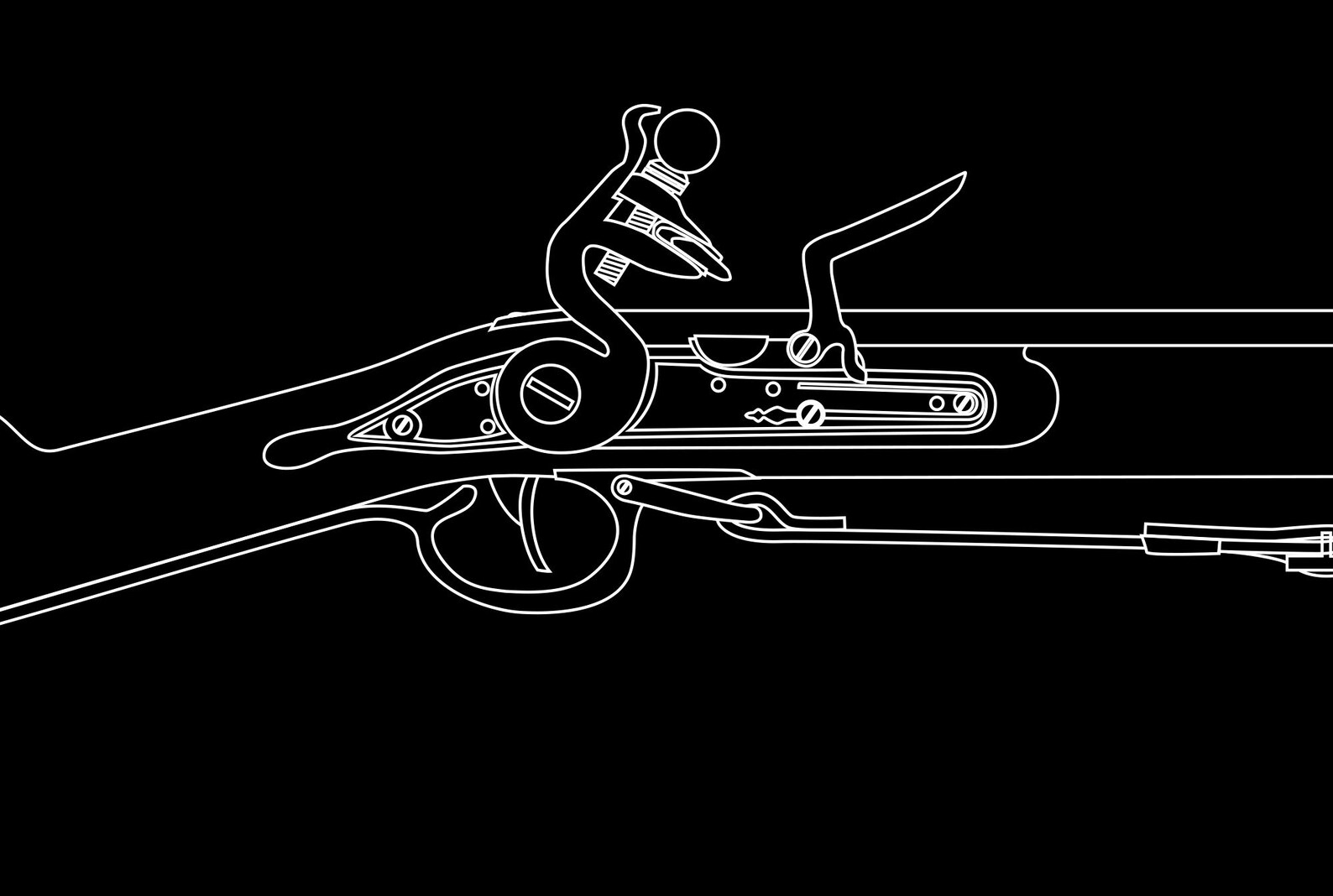 Highly Detailed Musket Rifle Vector Brown Bess 1799-1815 - Etsy