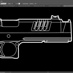 Highly Detailed Staccato CS Vector - Etsy