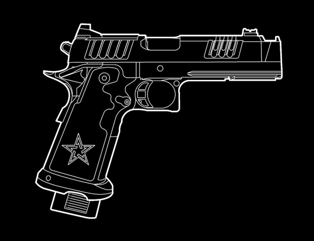 Highly Detailed Staccato CS Vector - Etsy