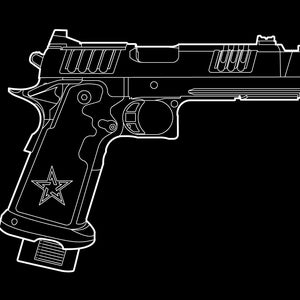 Highly Detailed Staccato CS Vector - Etsy