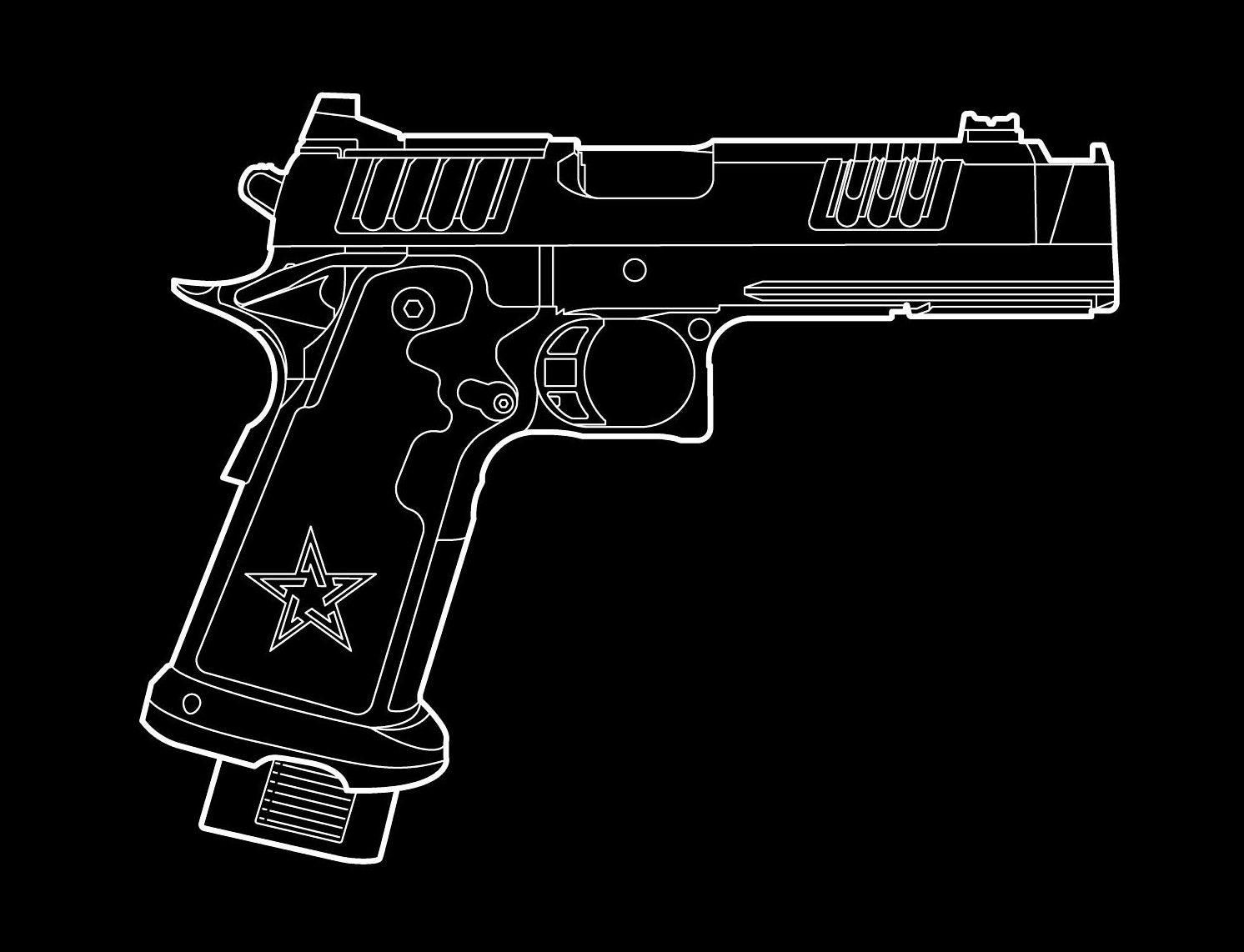 Highly Detailed Staccato CS Vector - Etsy