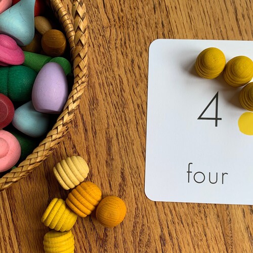 Counting Cards for Loose Parts Mandala Counting Cards | Etsy