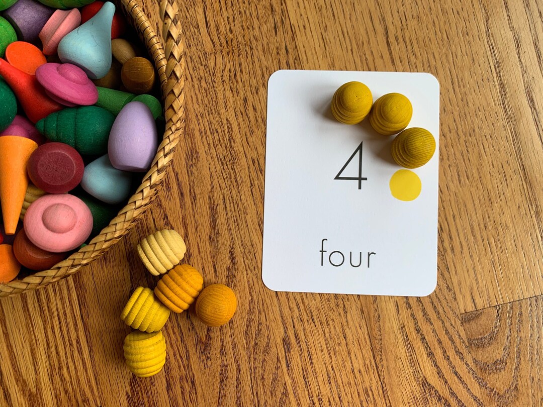 Counting Cards for Loose Parts Mandala Counting Cards - Etsy Canada