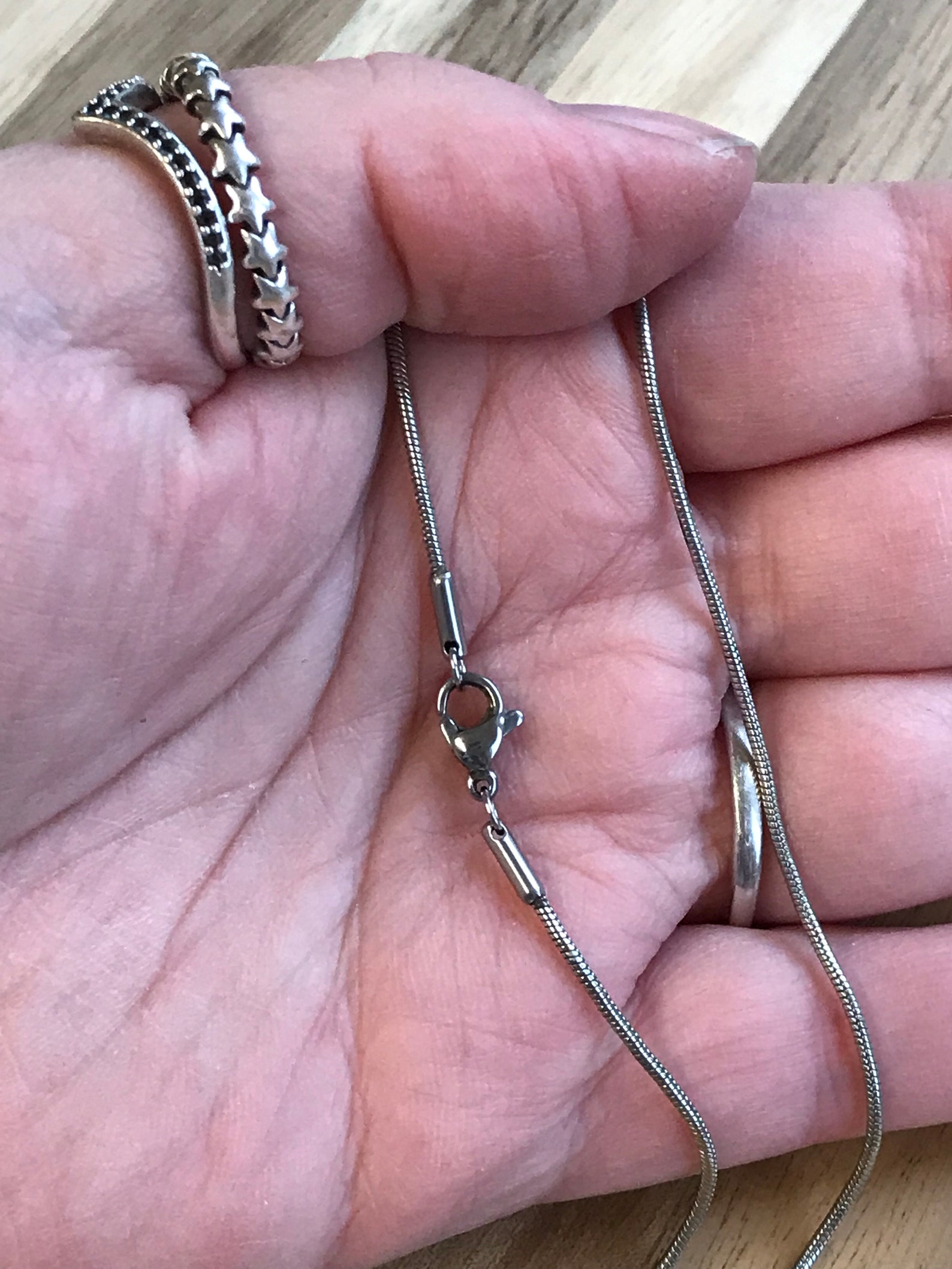 Dandelion & Fluff Hand Stamped Necklace. Heart Necklace | Etsy UK