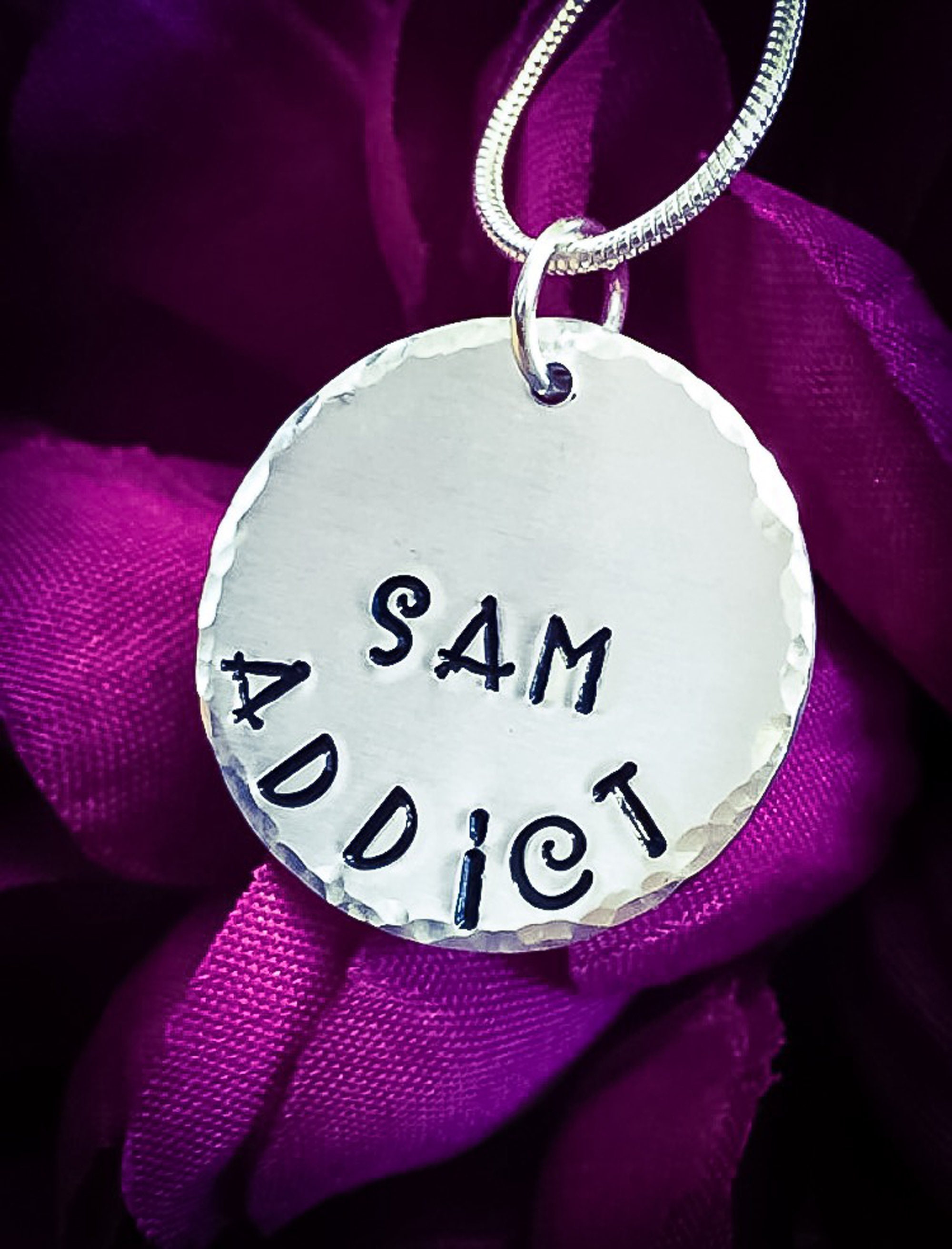 The Name Sam In Glitter