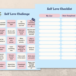 Printable Self-love Activities for Kids - Etsy
