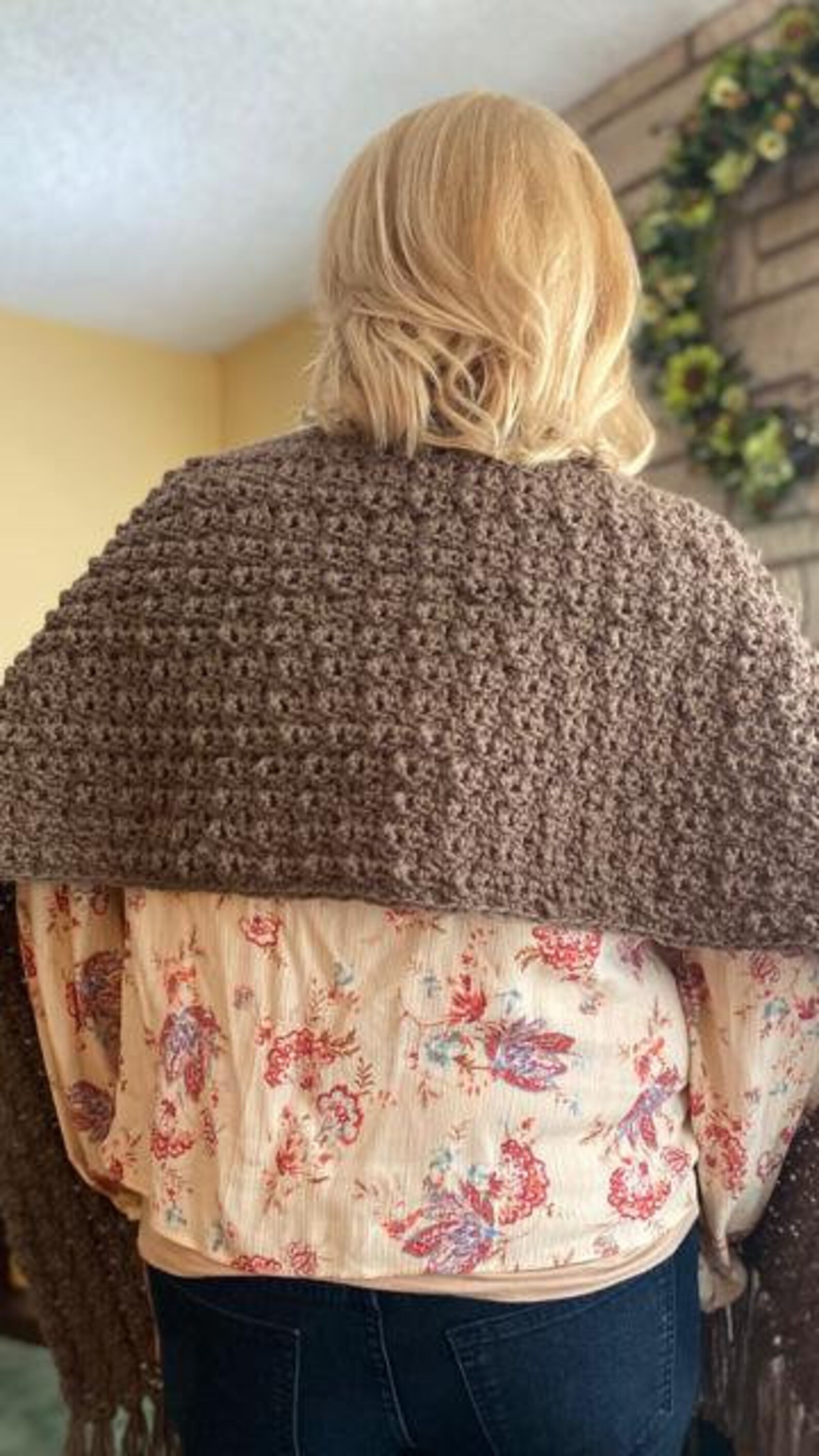 Perfectly Easy Pocket Shawl - Etsy