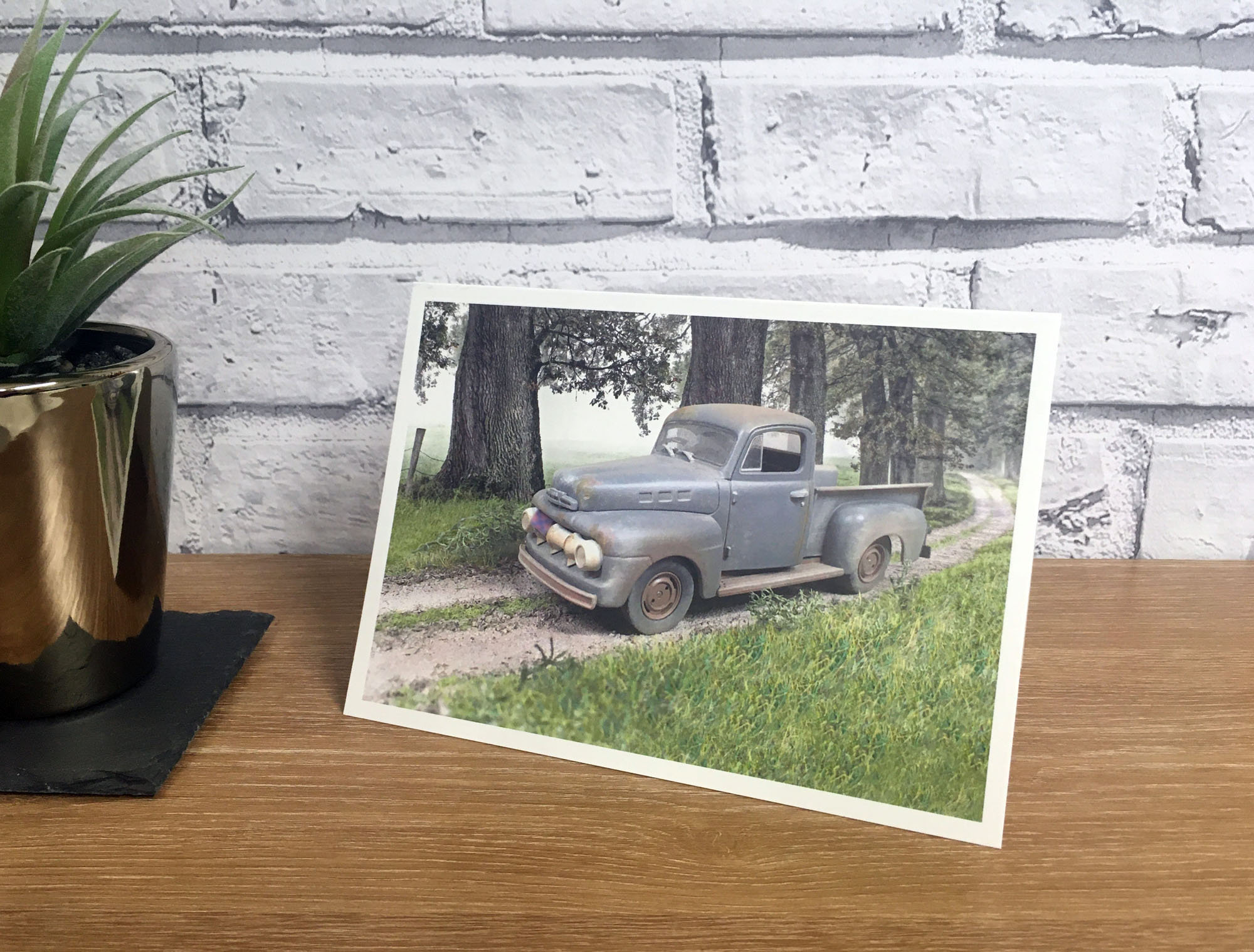 Ford F1 Pickup Truck 1951 , Forrest Gump, Greeting Card - Etsy