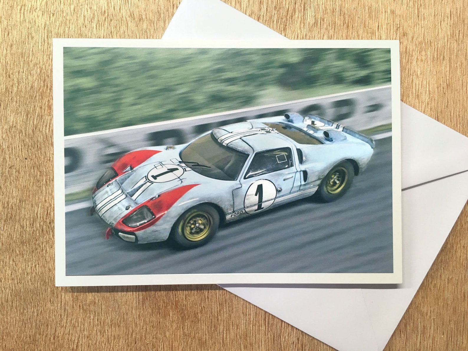 Le Mans '66, Ford V Ferrari, GT40 Mk2, Ken Miles, Greeting Card - Etsy