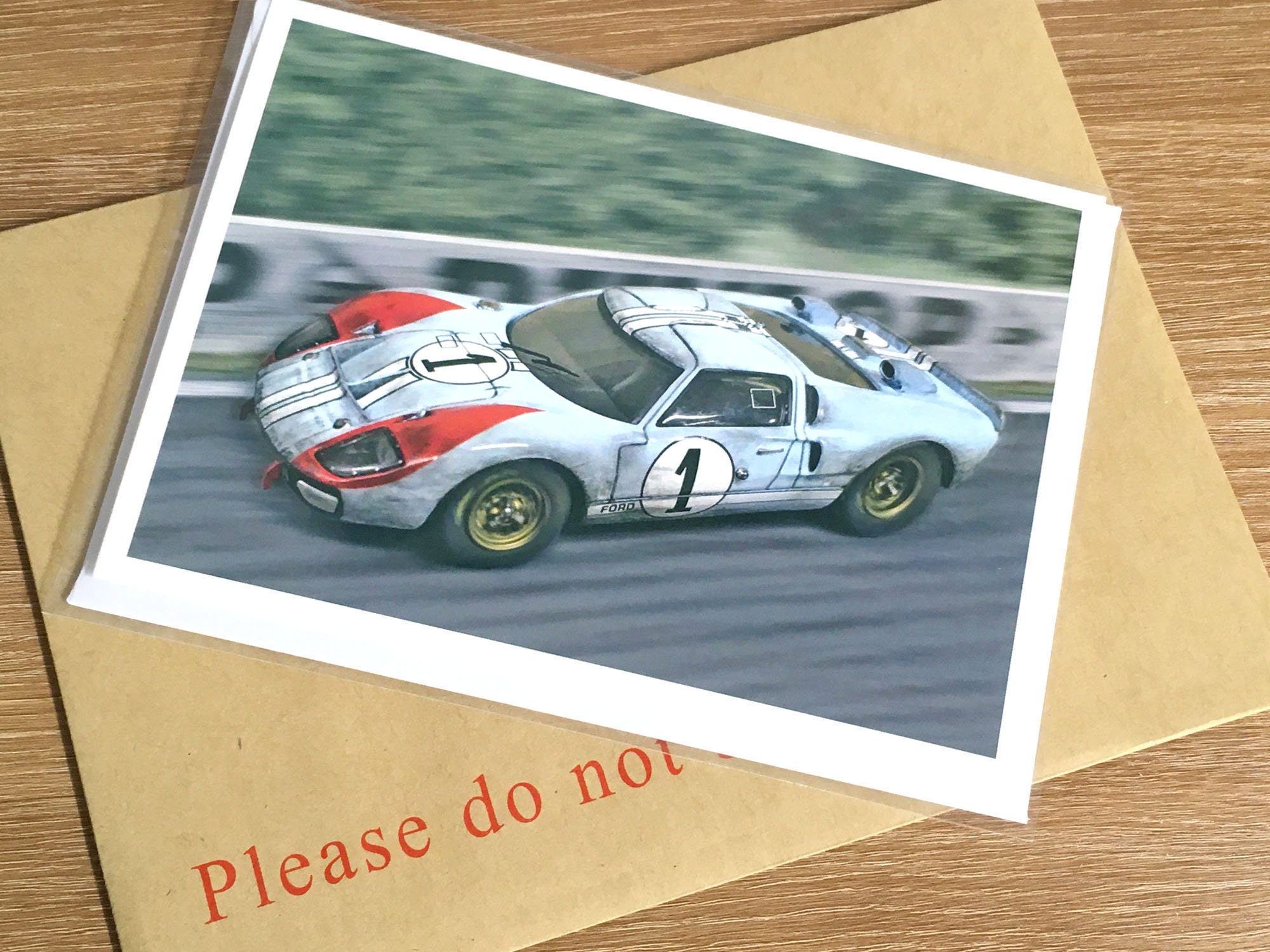 Le Mans '66, Ford V Ferrari, GT40 Mk2, Ken Miles, Greeting Card - Etsy