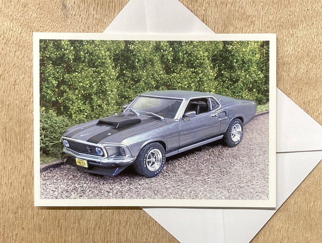 John Wick, 1969 Ford Mustang Boss 429, Greeting Card - Etsy
