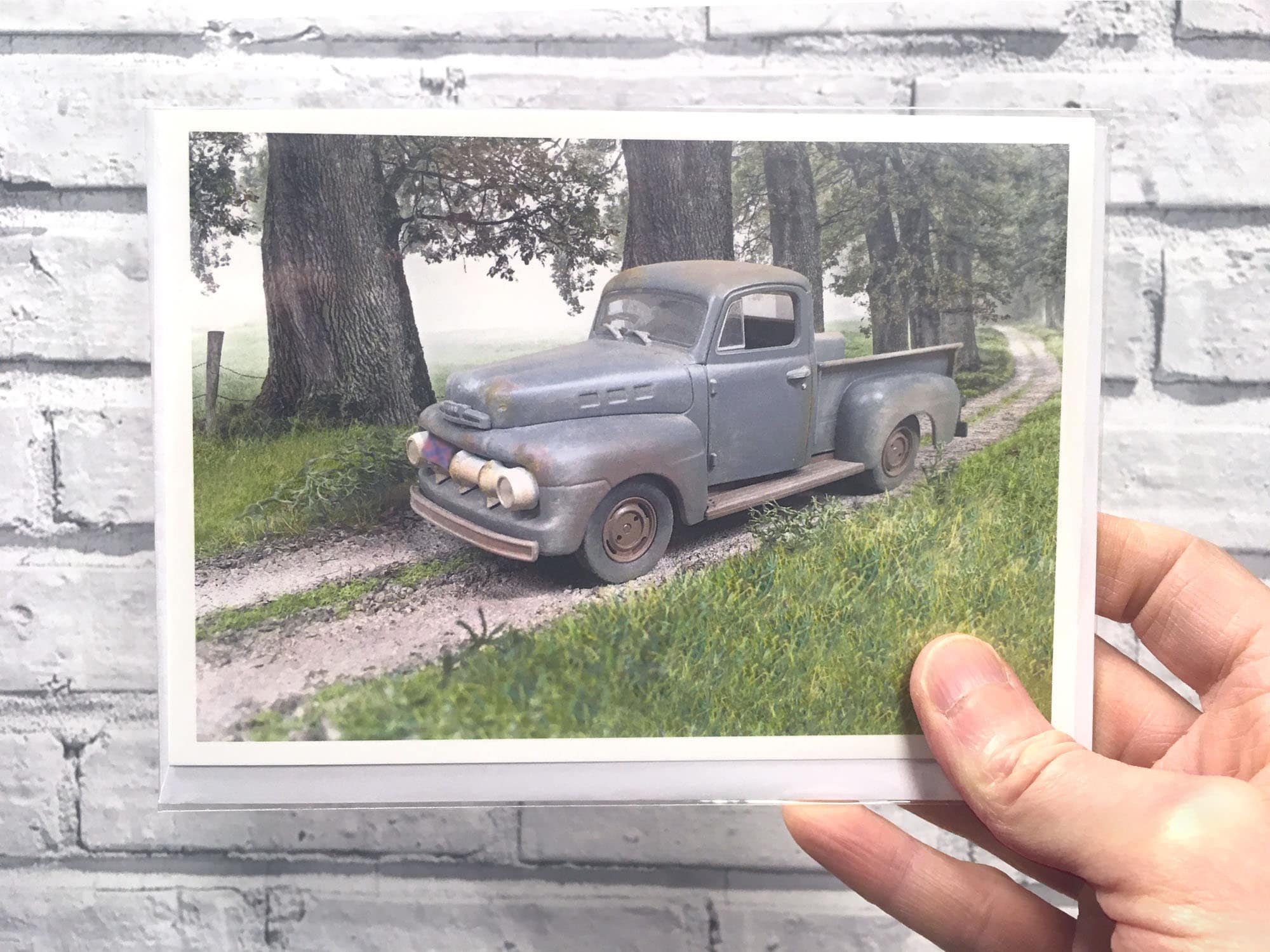 Ford F1 Pickup Truck 1951 , Forrest Gump, Greeting Card - Etsy