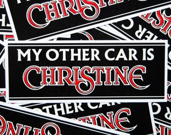 Christine Sticker - Etsy