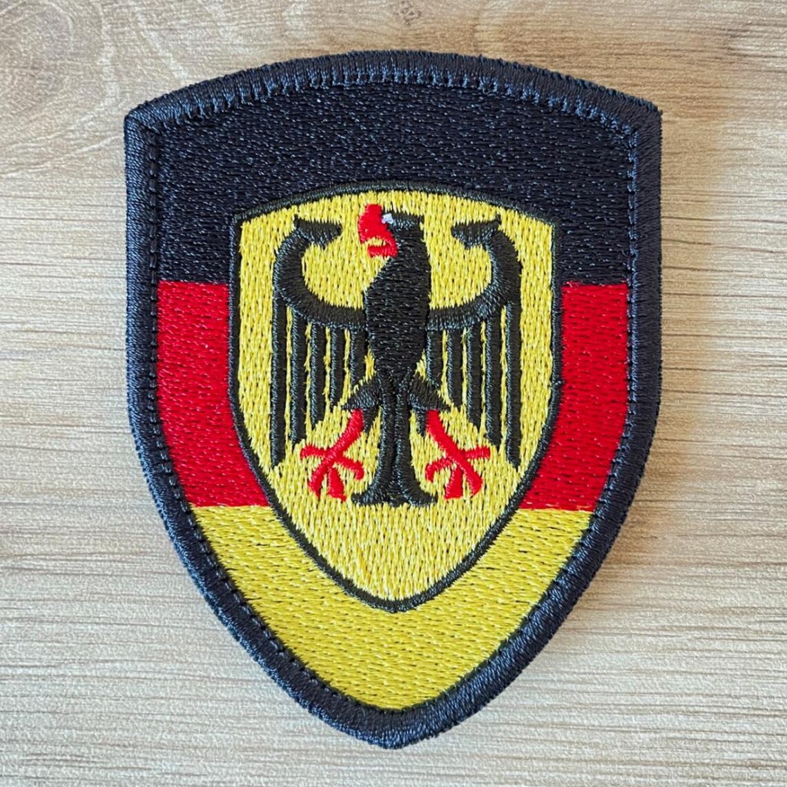 German Flag Badge - Etsy