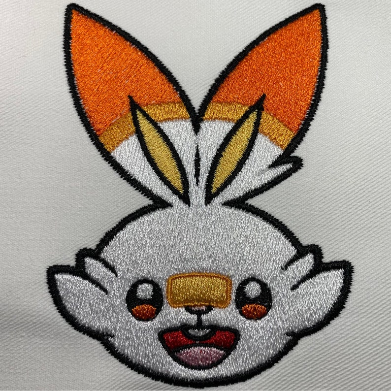 Motifs de Broderie Machine - Pokémon starter Ouistempo, Larméléon et ...