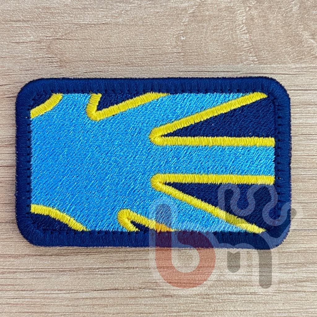 Deaf Flag Embroidered Patch | Iron-on, Sew-on, or Hook & Loop - Etsy