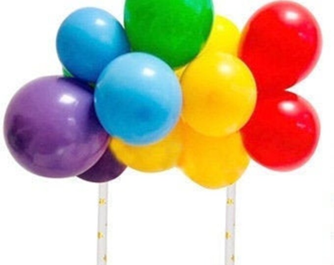 Custom Cake Topper Balloon Garland Kit Custom Balloon Topper - Etsy