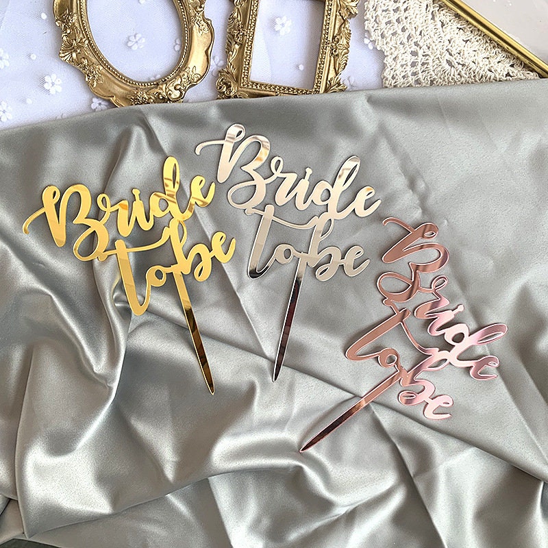 Silver Cake Topper - Etsy