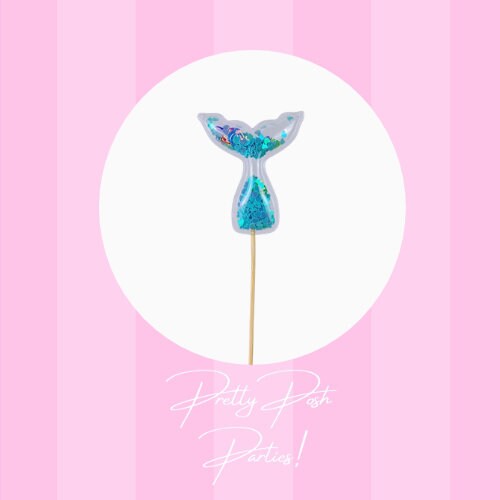 3D Mermaid Sequin Cake Topper Mermaid Glitter Under the Sea | Etsy