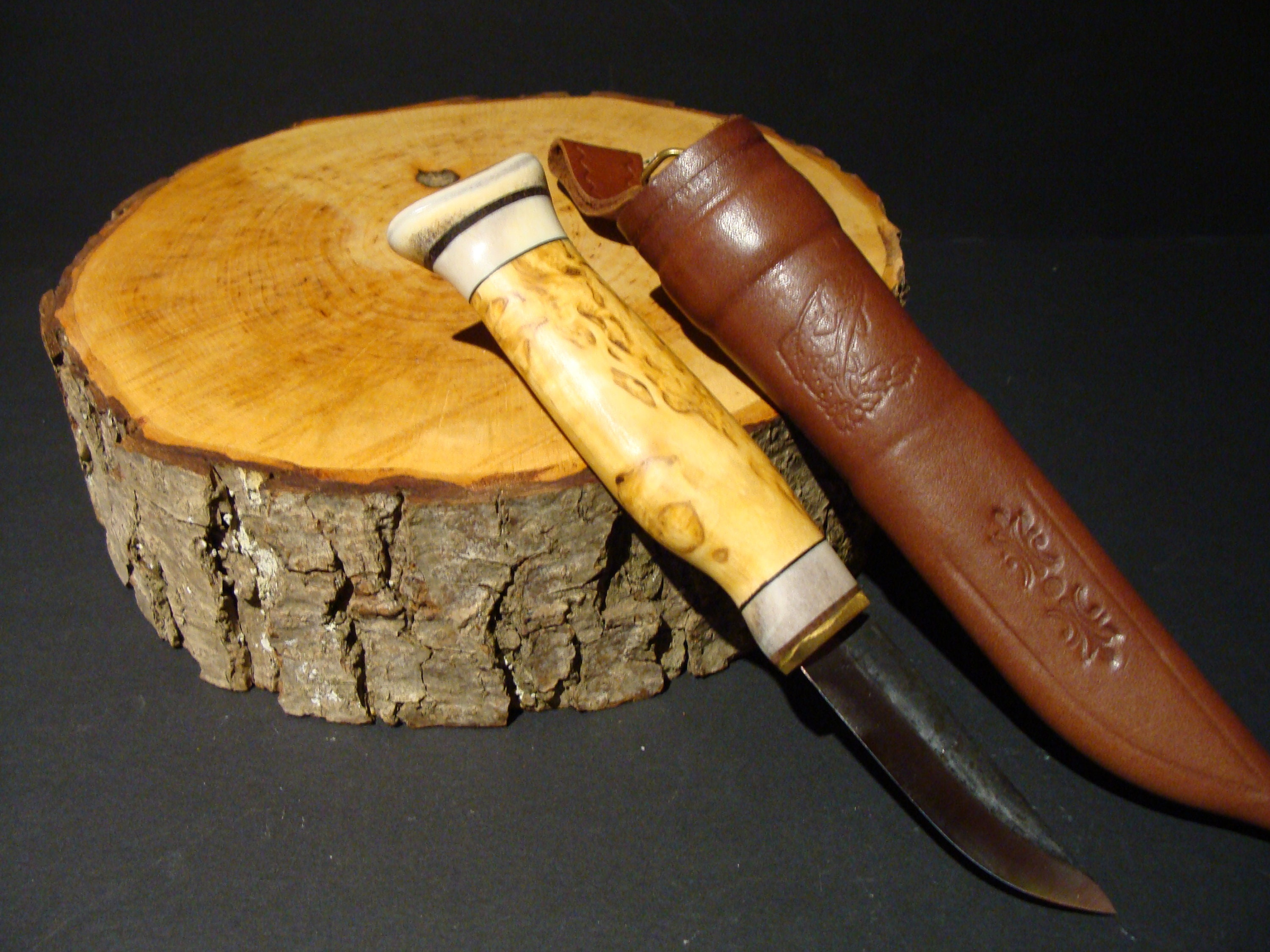 Finnmesser-puukko With Karelian Curly Birch - Etsy Australia