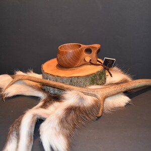 Kuksa With Animal Picture moose From Lapland 120 Ml/4 Oz - Etsy Canada