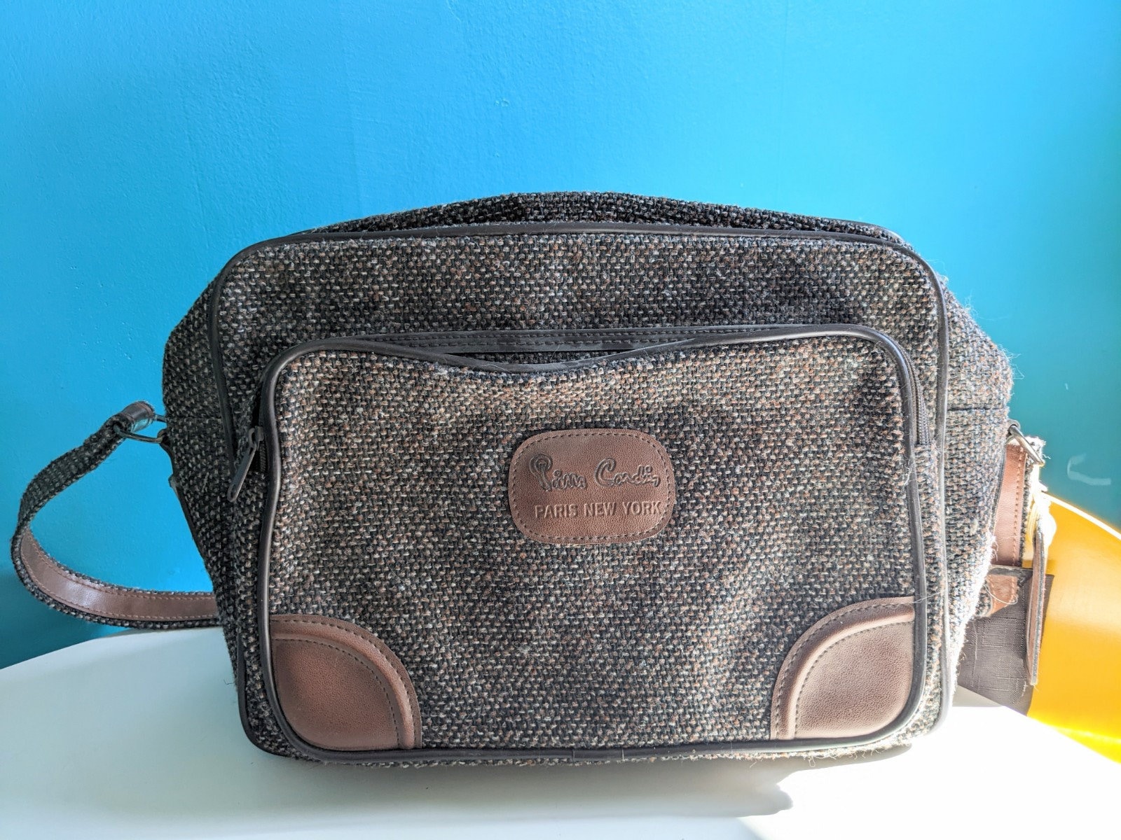 Beautiful Vintage Pierre Cardin Travel/overnight Bag. Basically Unused ...