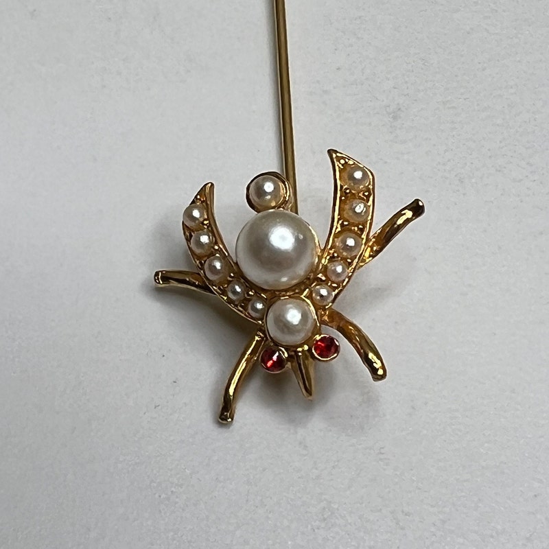 Rhinestone Stick Pin - Etsy