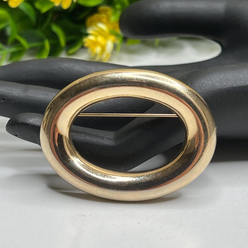 Oval Brooch - Etsy