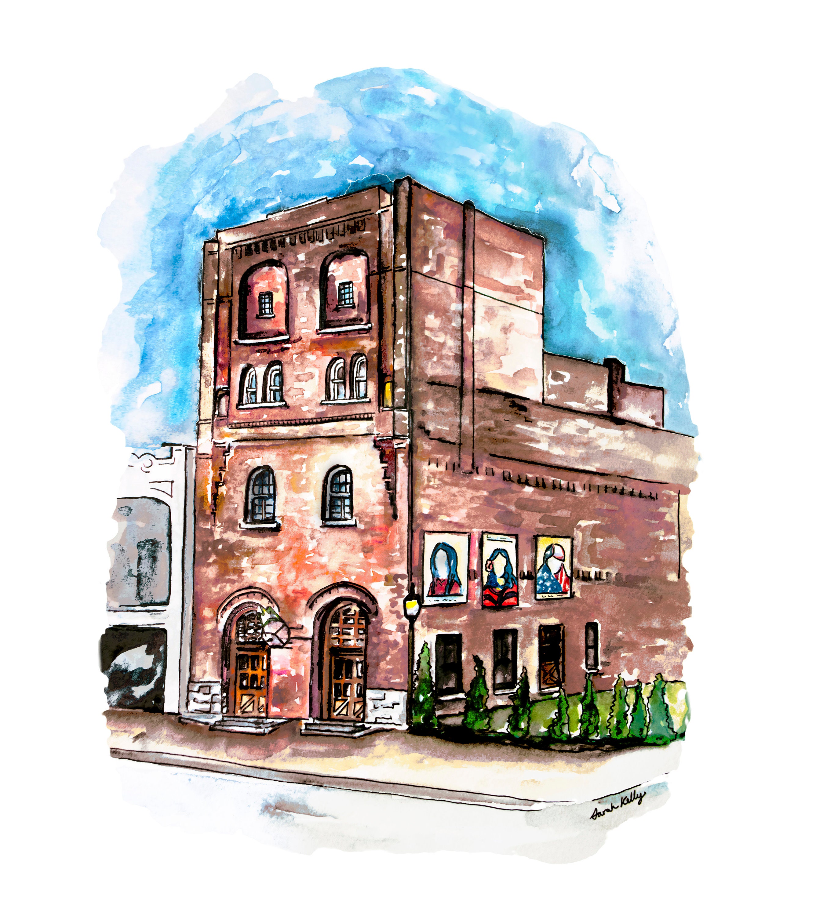 Art Print - Earthbound Brewery (watercolor Print) - Etsy