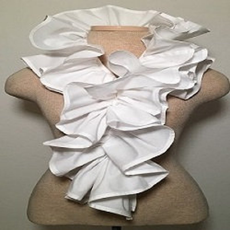 Ruffle Collar - Etsy