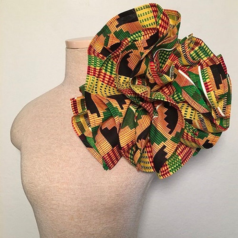 Kente Lapel Pin - Etsy