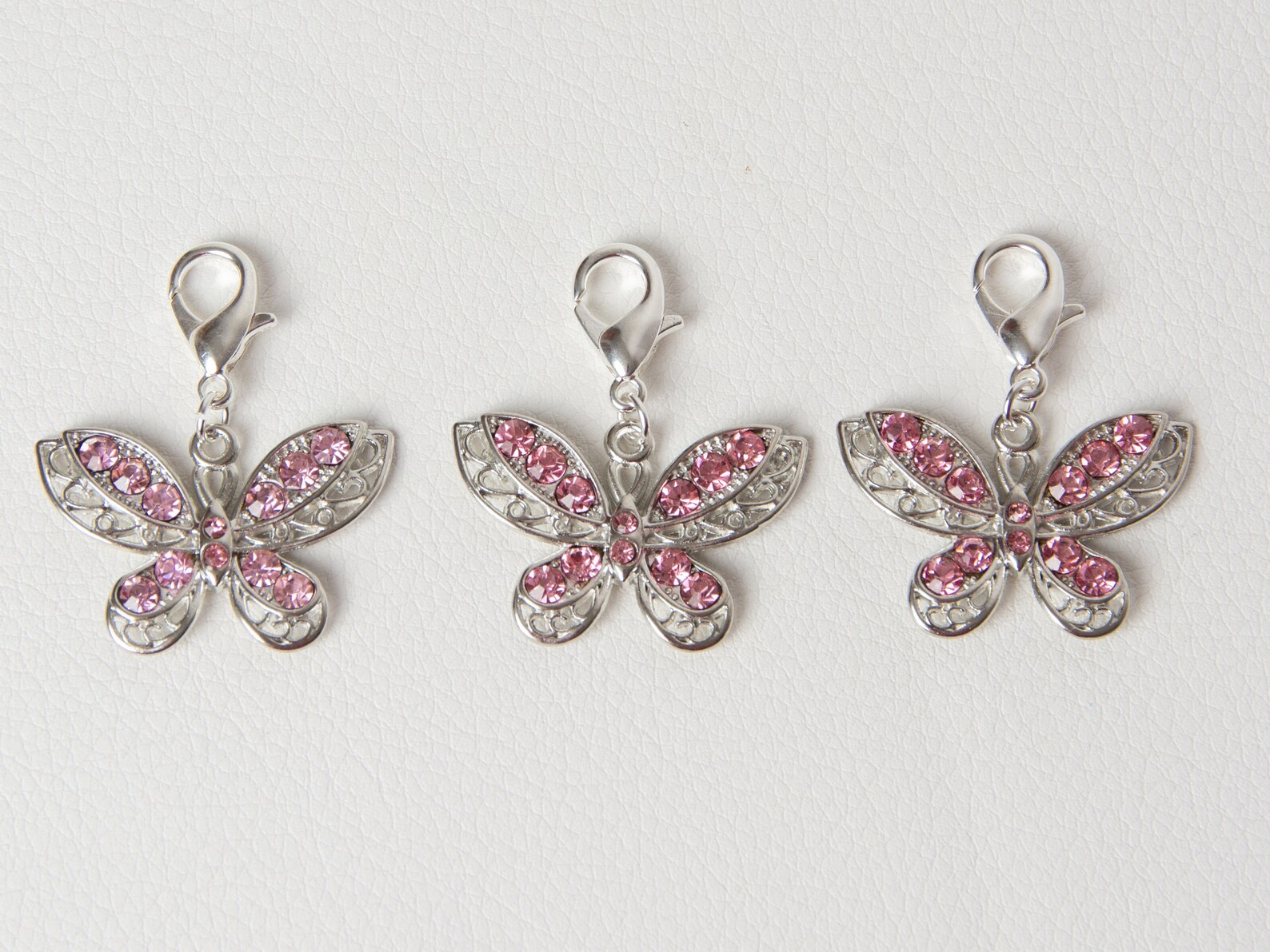 Pink Butterfly Traveler's Notebook Charm - Etsy