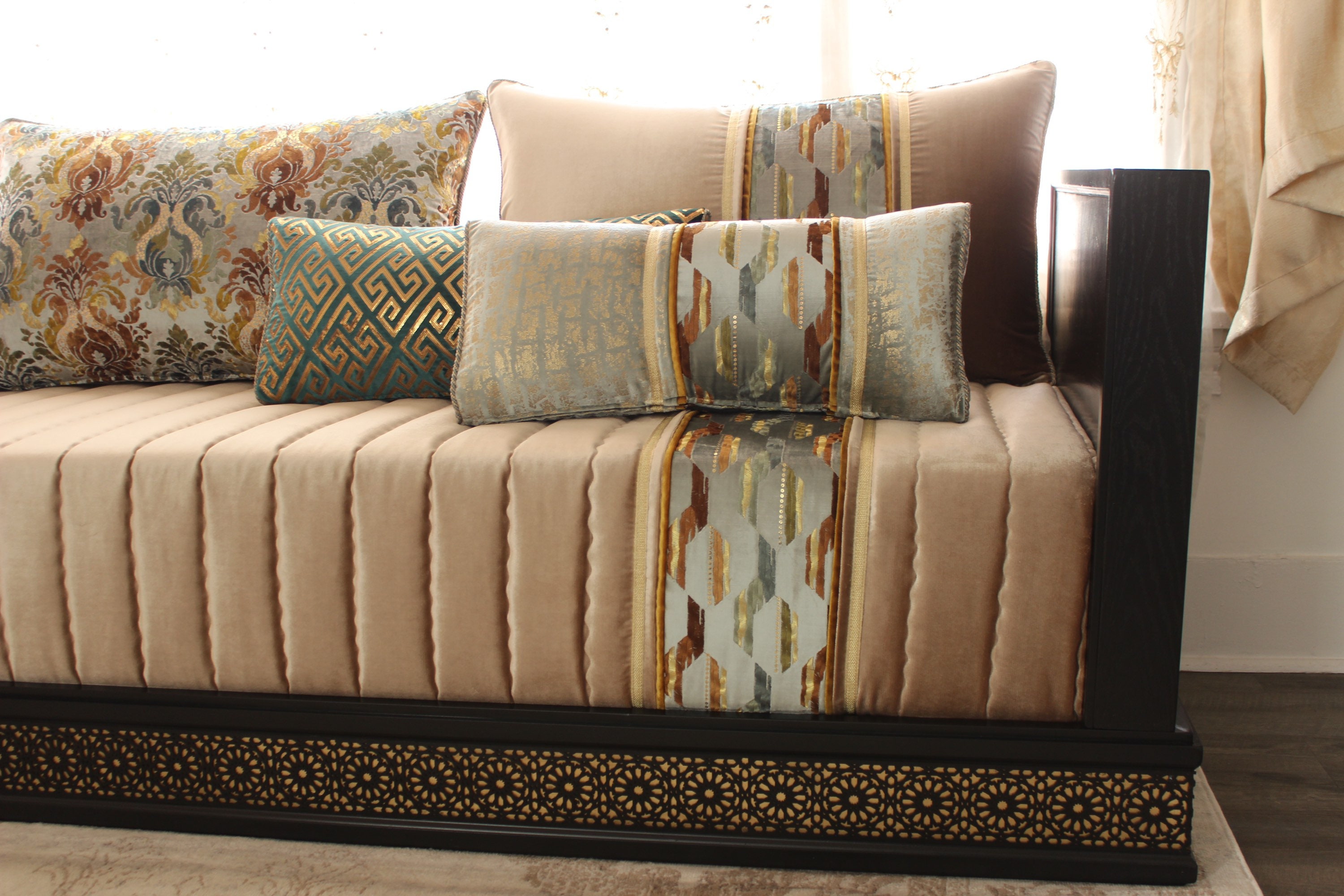New Premium Moroccan Sofa Set Majlis Handmade - Etsy