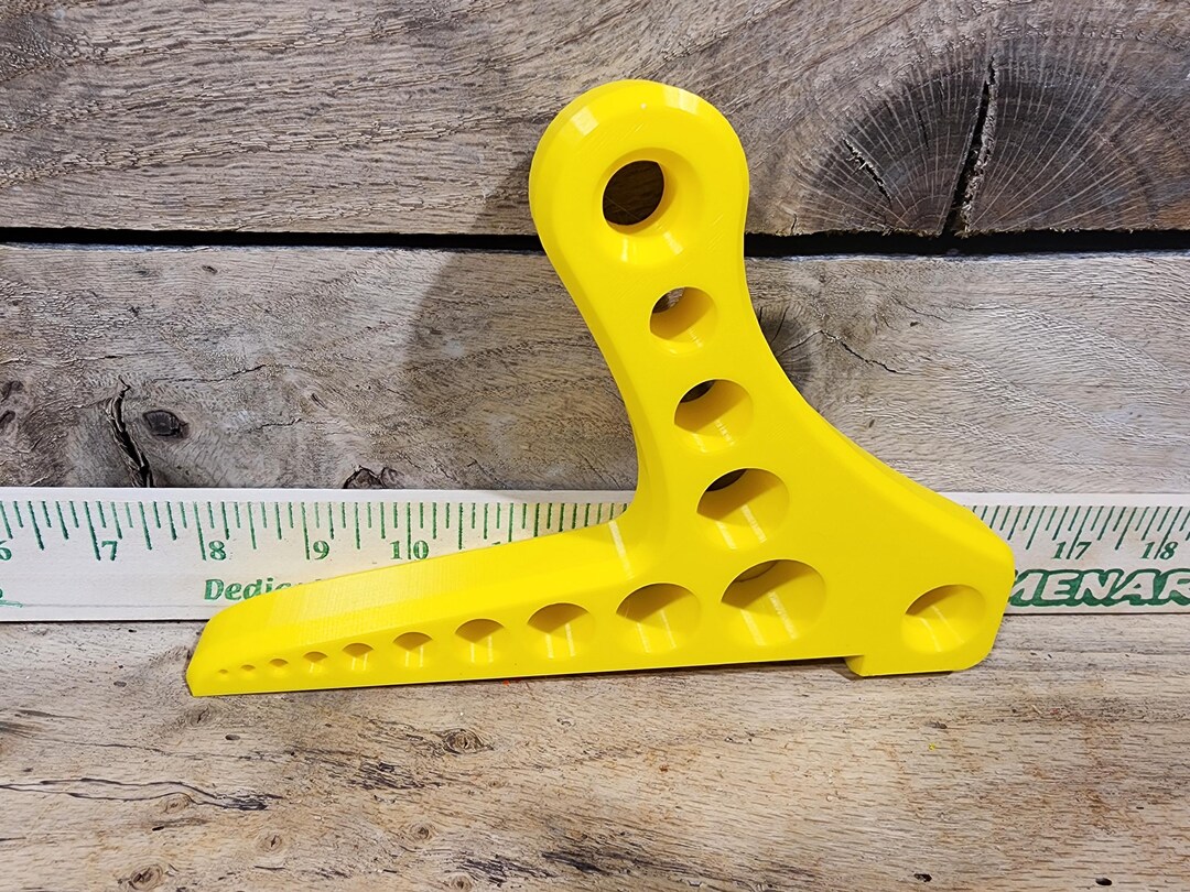 3D Printed Table Saw Push Stick Dark Yellow. Used to Push Lumber Thru ...