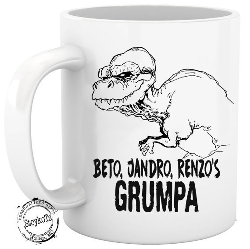 Grumpy Grandpa Gift Personalized Grumpa Christmas Coffee Mug - Etsy
